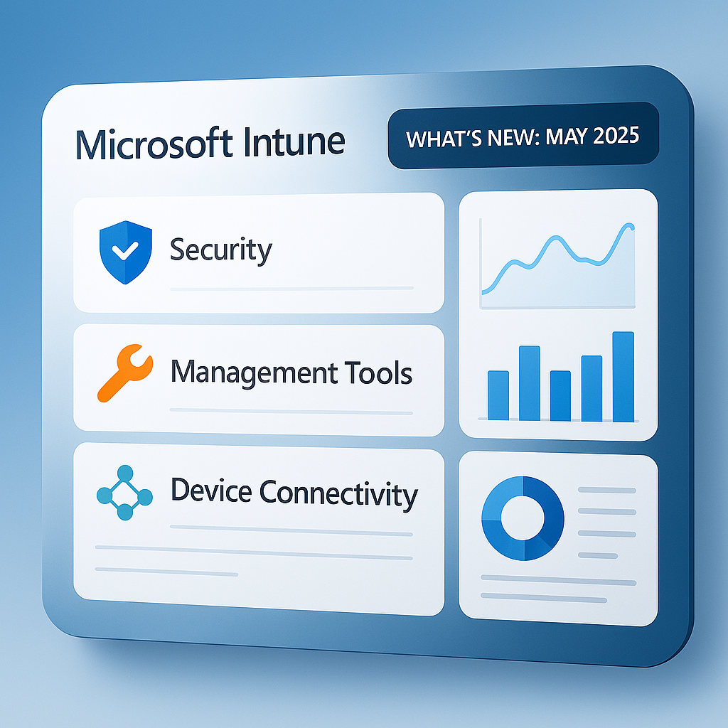 Microsoft Intune May 2025 Update: What’s New & Why It Matters